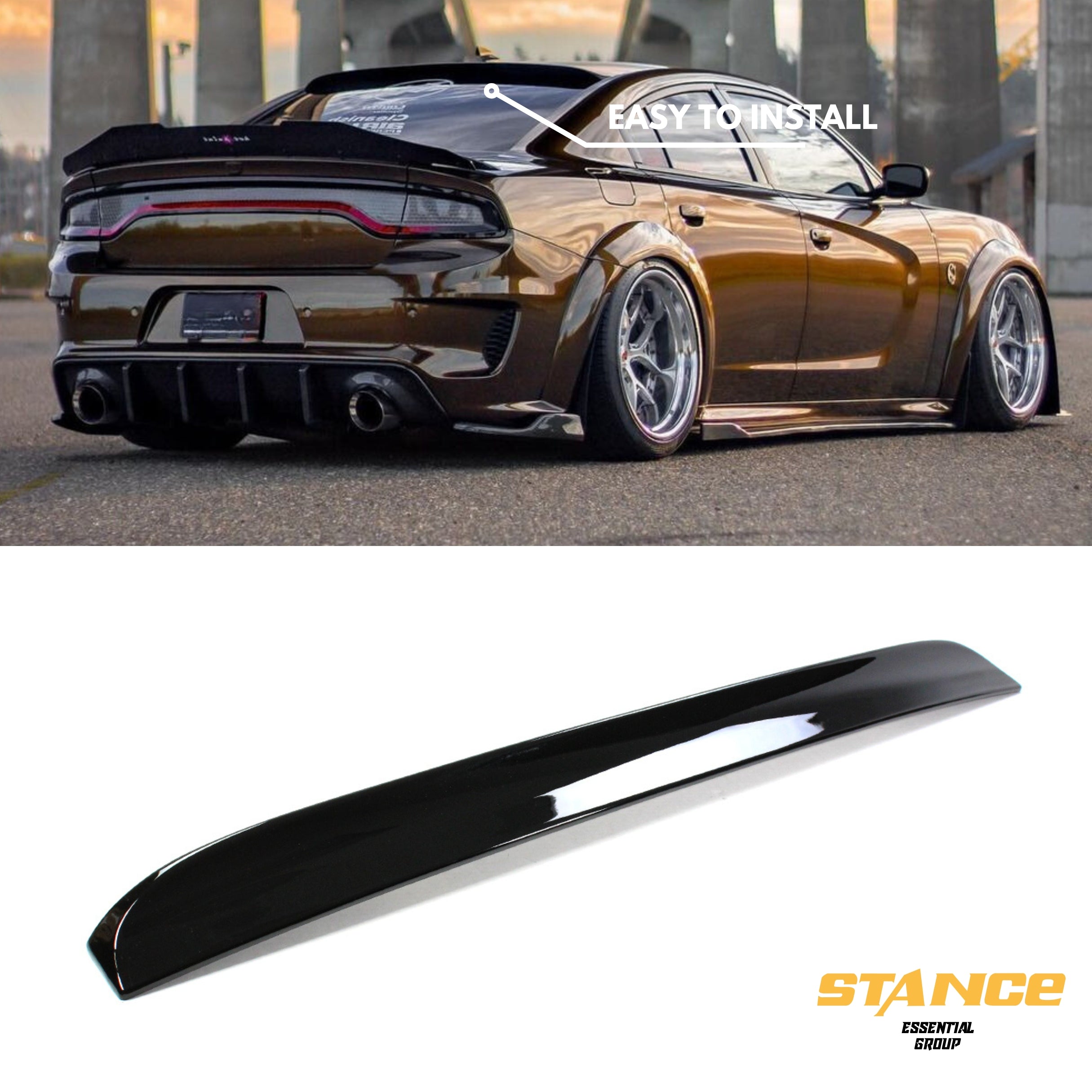 2011-2023 DODGE CHARGER SRT SCAT DUCKBILL REAR WINDOW ROOF SPOILER ...